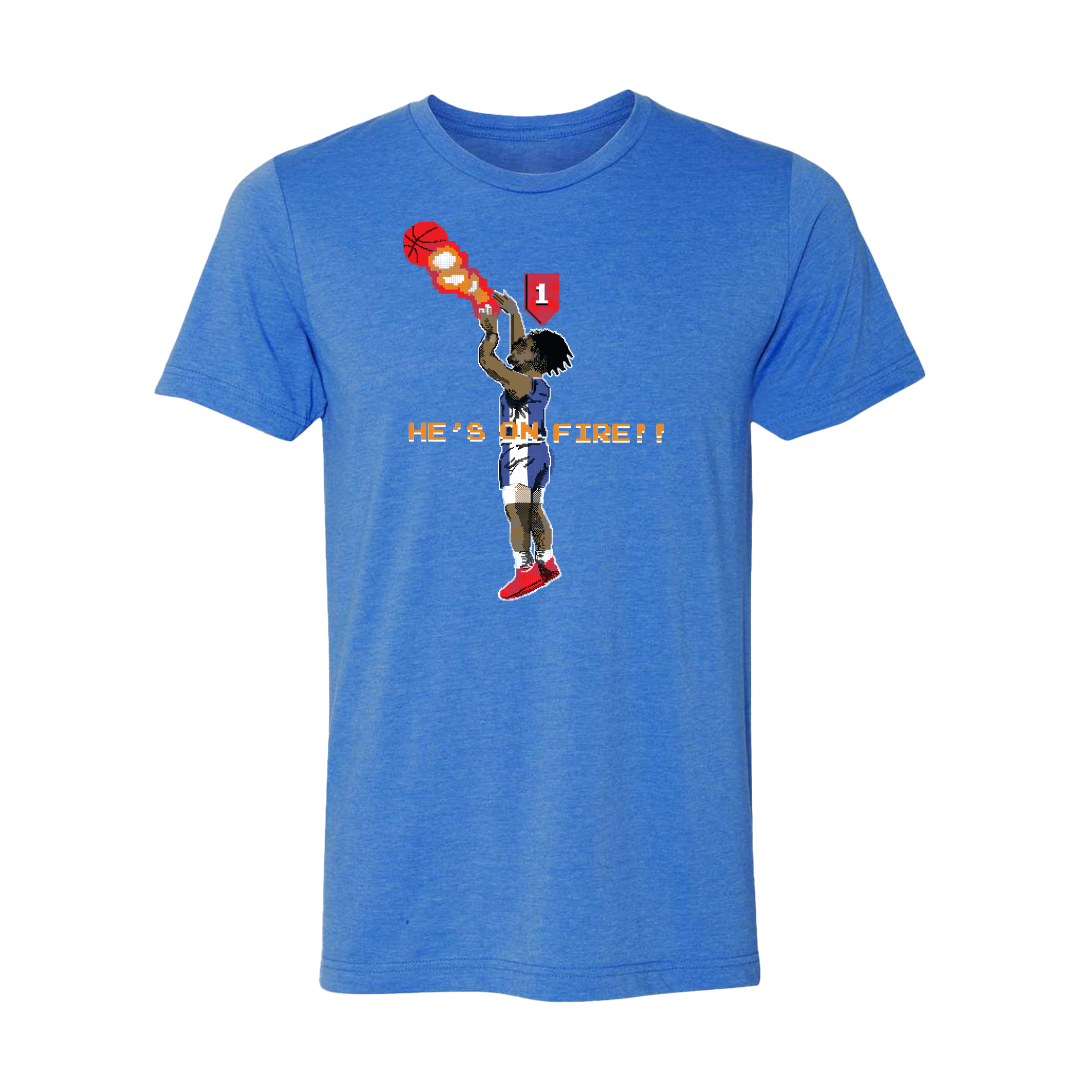 PHLY He's On Fire Tee – ALLCITY Network